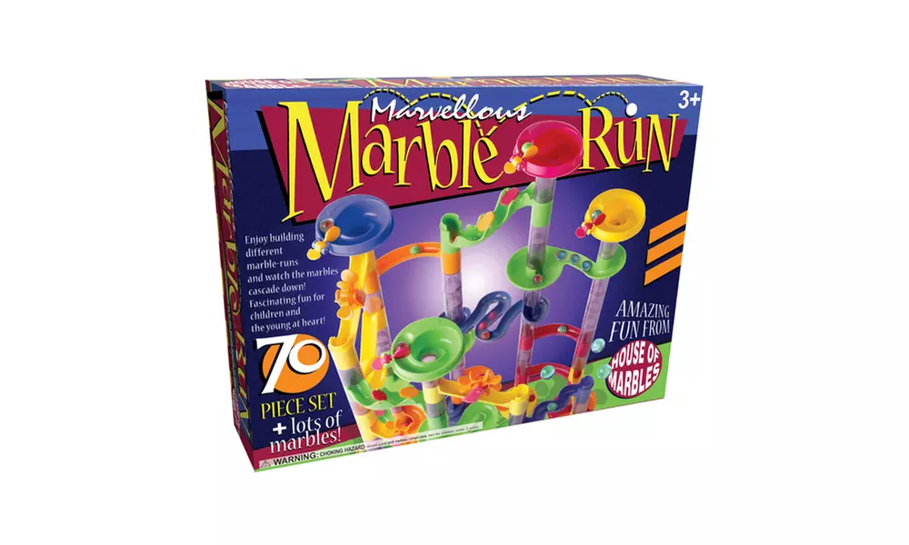 Marvellous Marble Run - 70 Pi... | Groupon Goods
