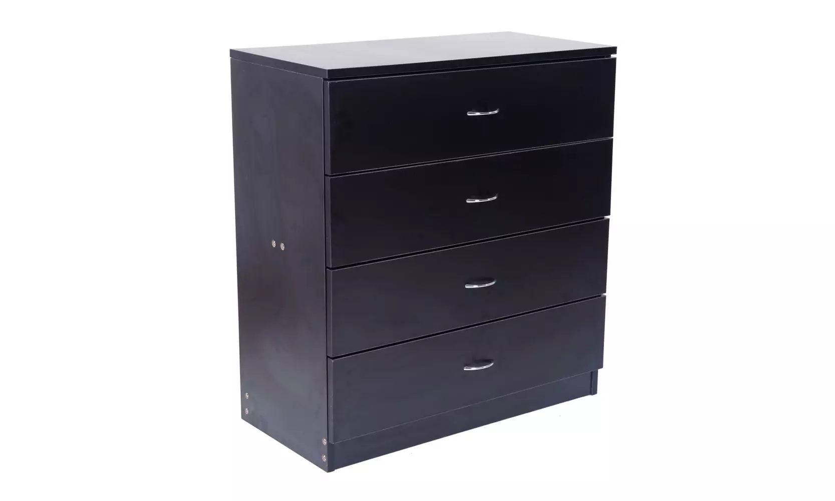 MDF Wood Simple 4-Drawer Dres... | Groupon Goods
