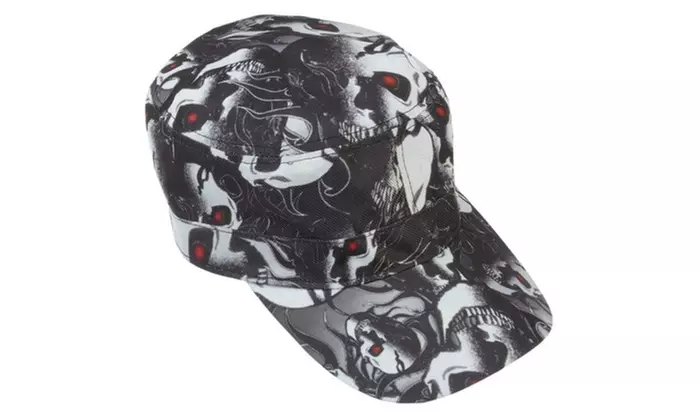 RED EYE SKULL DESIGN CAP | Groupon Goods