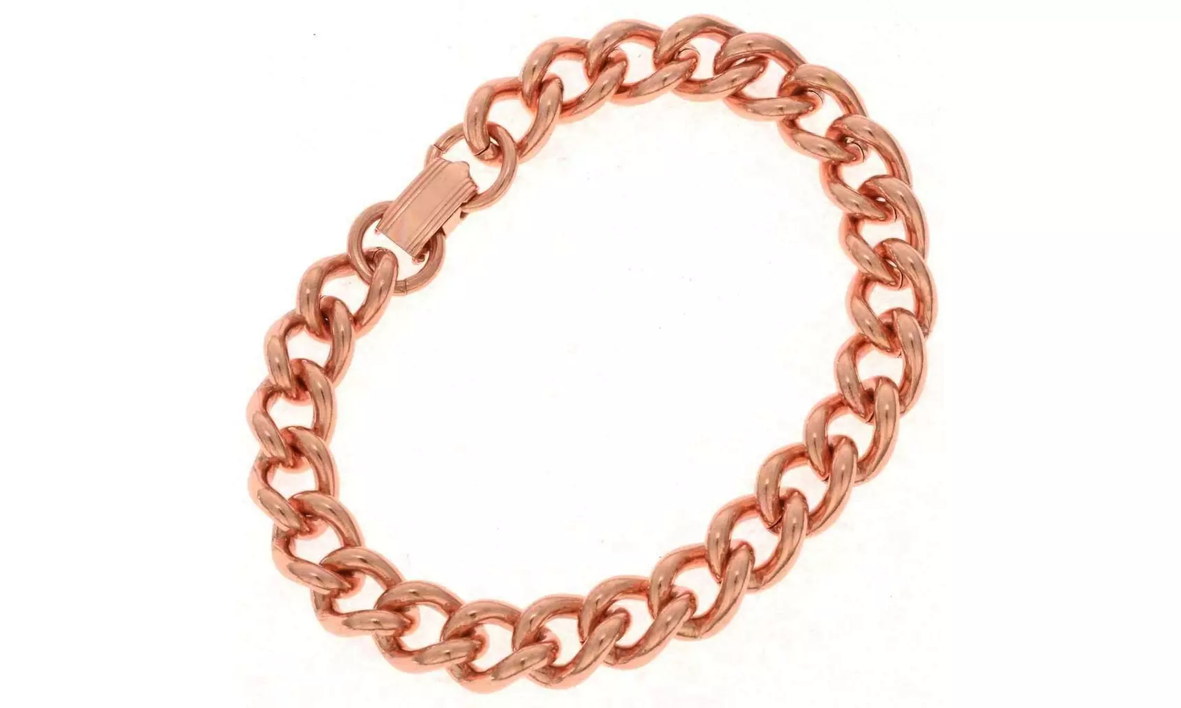Pure Copper Chain Link Bracel... | Groupon Goods
