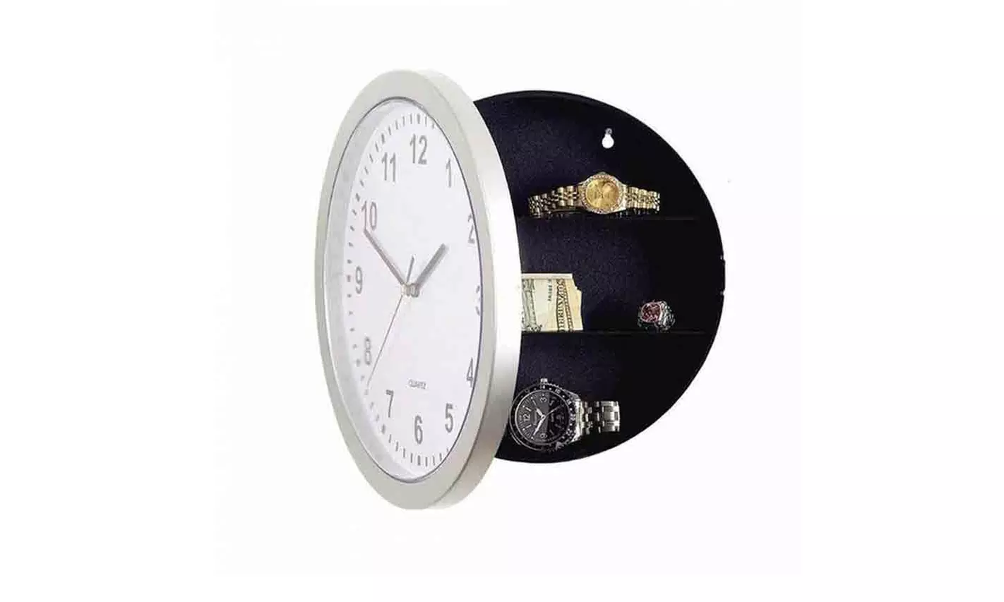 Functional Wall Clock with Hi... | Groupon Goods