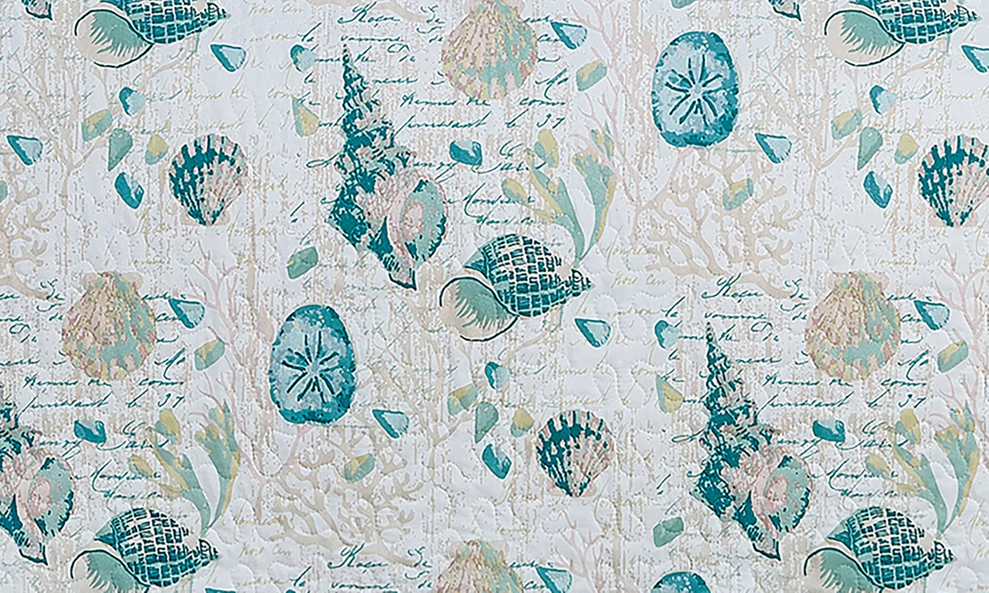 Coral Themed Seaside Quilt Se... | Groupon Goods