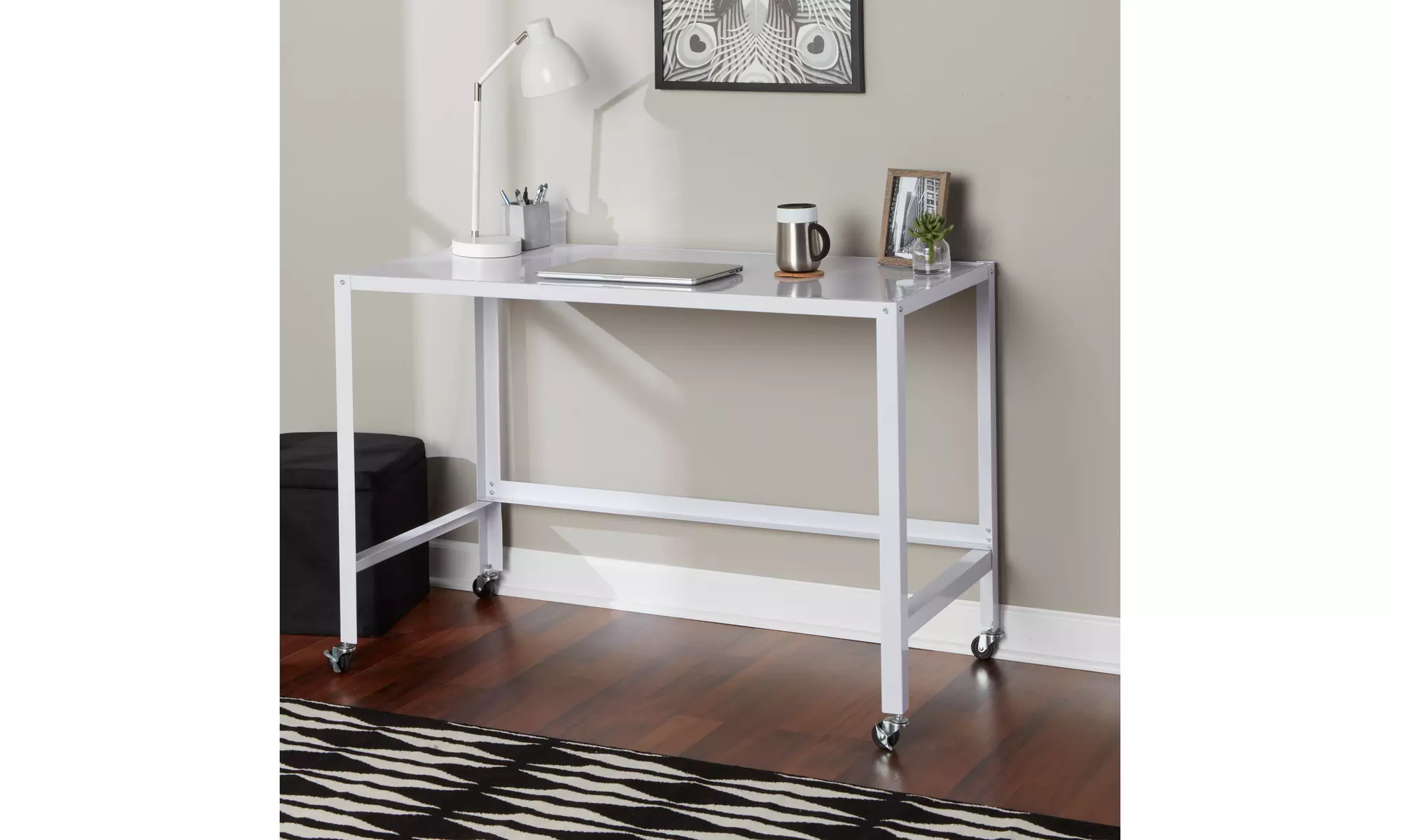 Console Rolling Desk | Groupon Goods