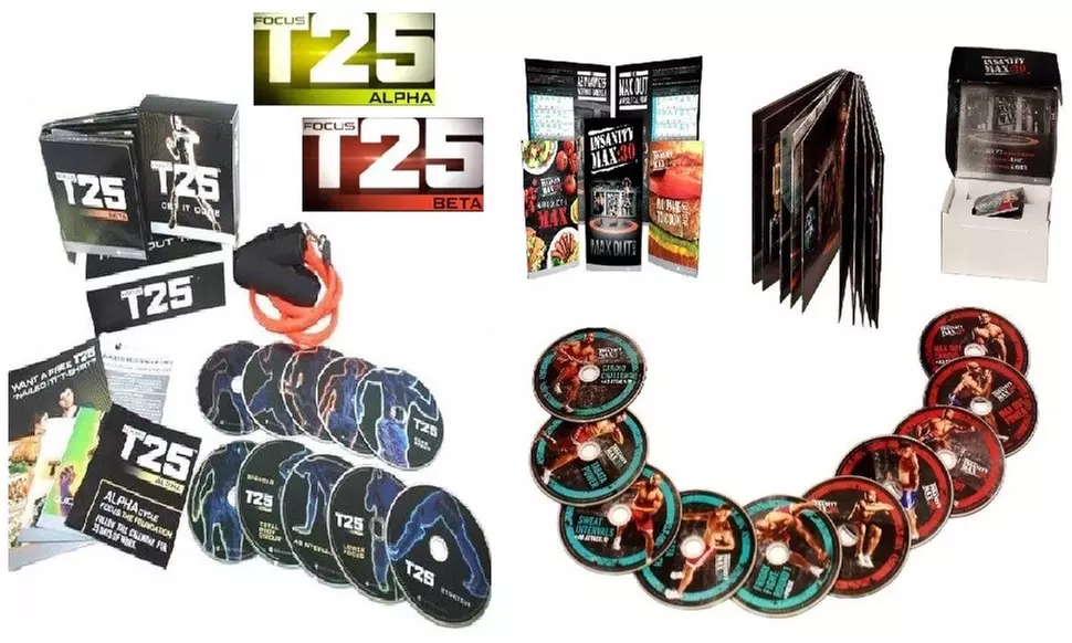 on Focus Shaun T25 & Insanity Ma... | Groupon Goods
