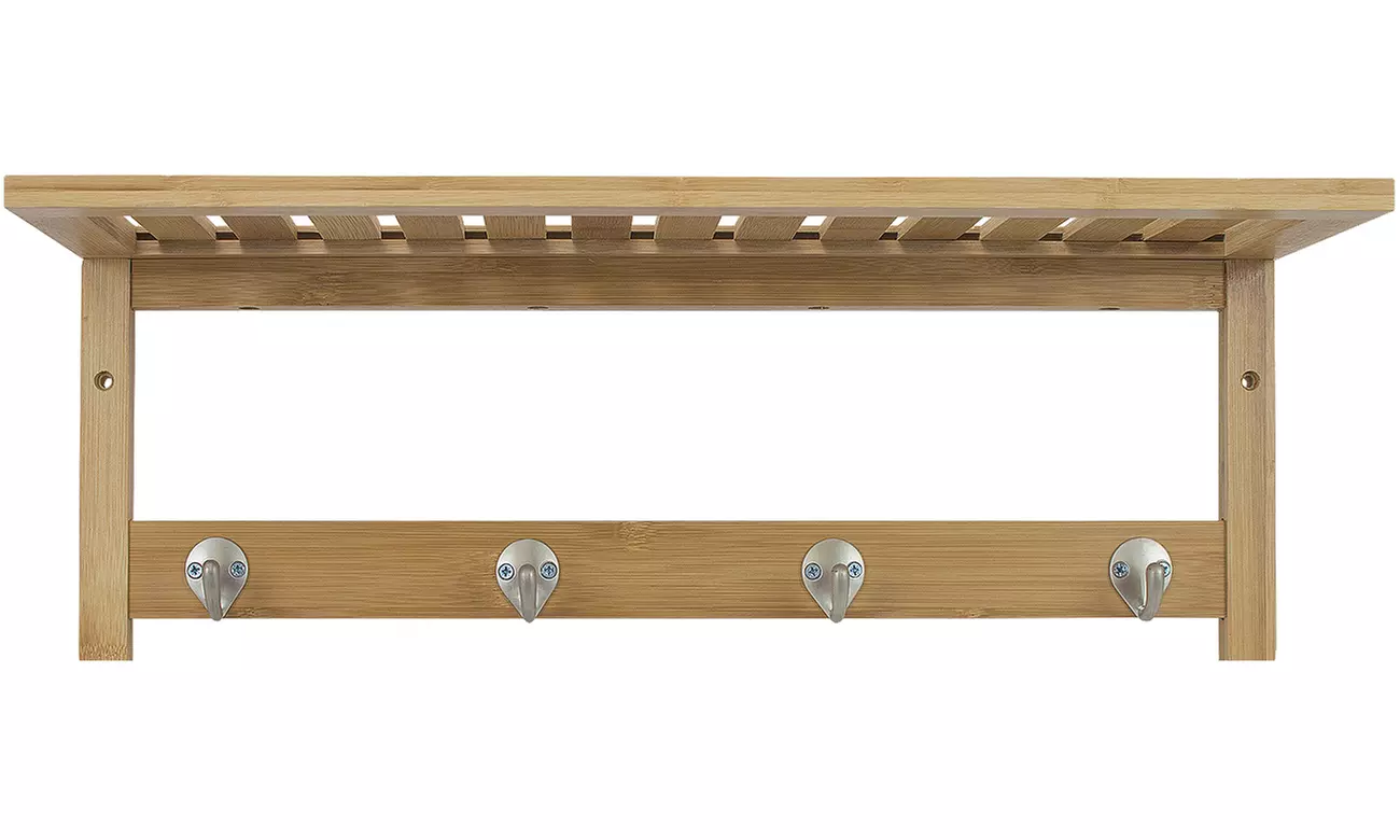 Sorbus Bamboo Wall Rack | Groupon Goods