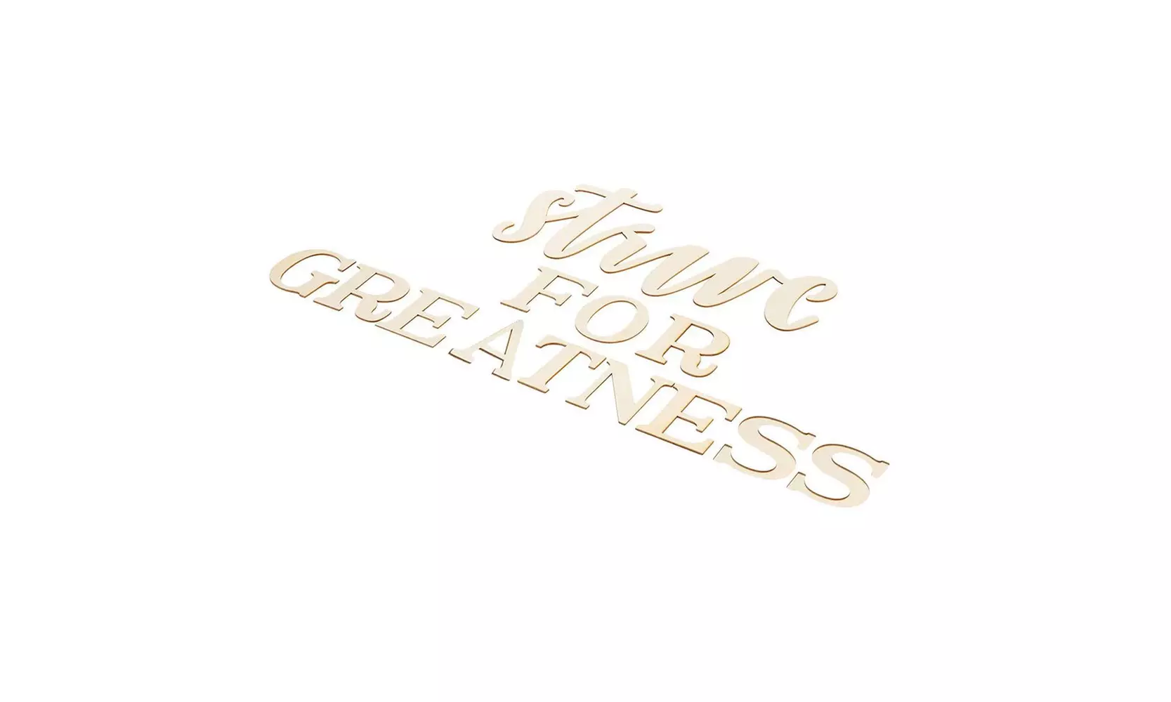 Strive for Greatness Sign, Un... | Groupon Goods