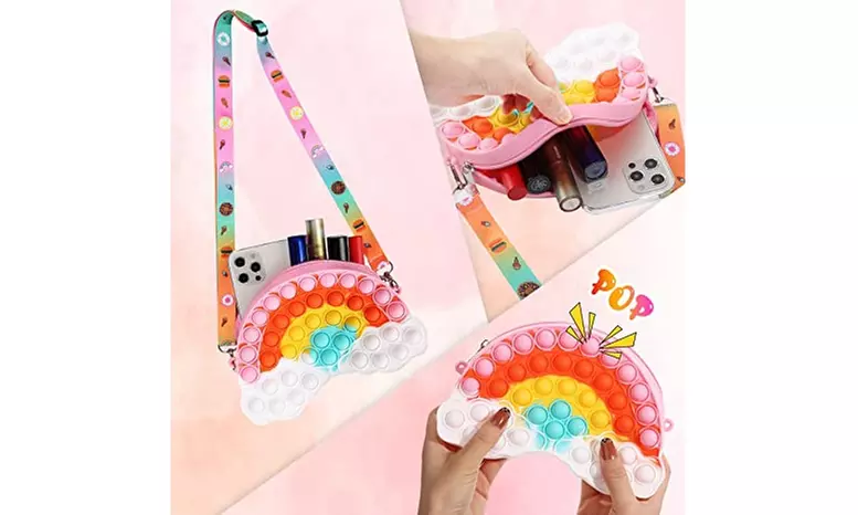 Pop Fidget Toys Shoulder Bag-... | Groupon Goods