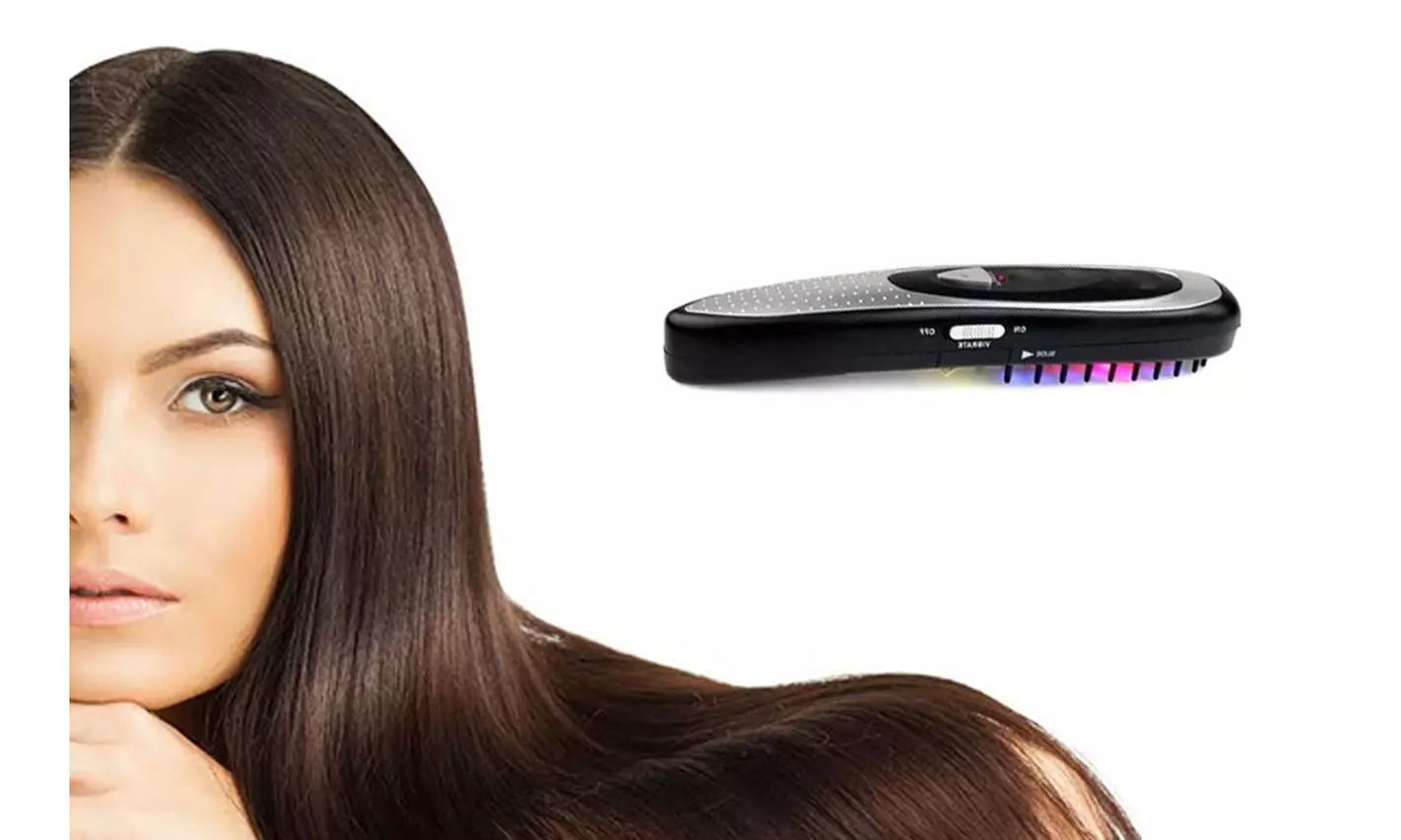 Infrared Hair Comb Laser Hair... | Groupon Goods