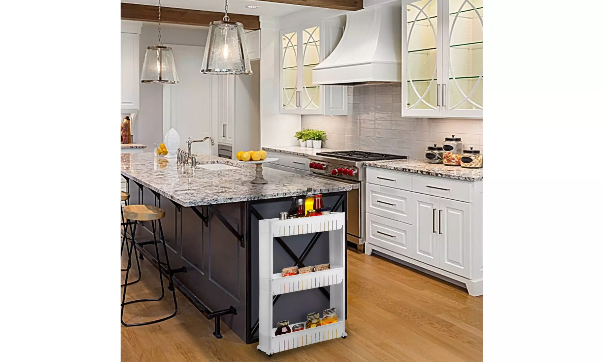 Slide Out Storage Tower 3 Tie... | Groupon Goods