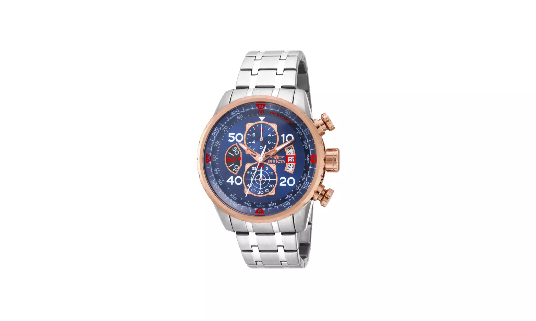 Invicta Mens 17203 Rose Gold ... | Groupon Goods