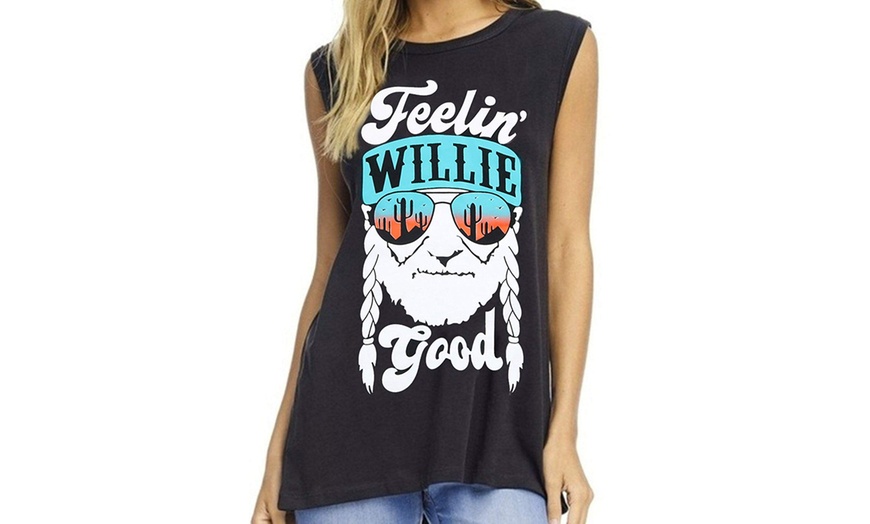 Up To 50% Off on DUTUT Tank Tops Women Feelin'... | Groupon Goods