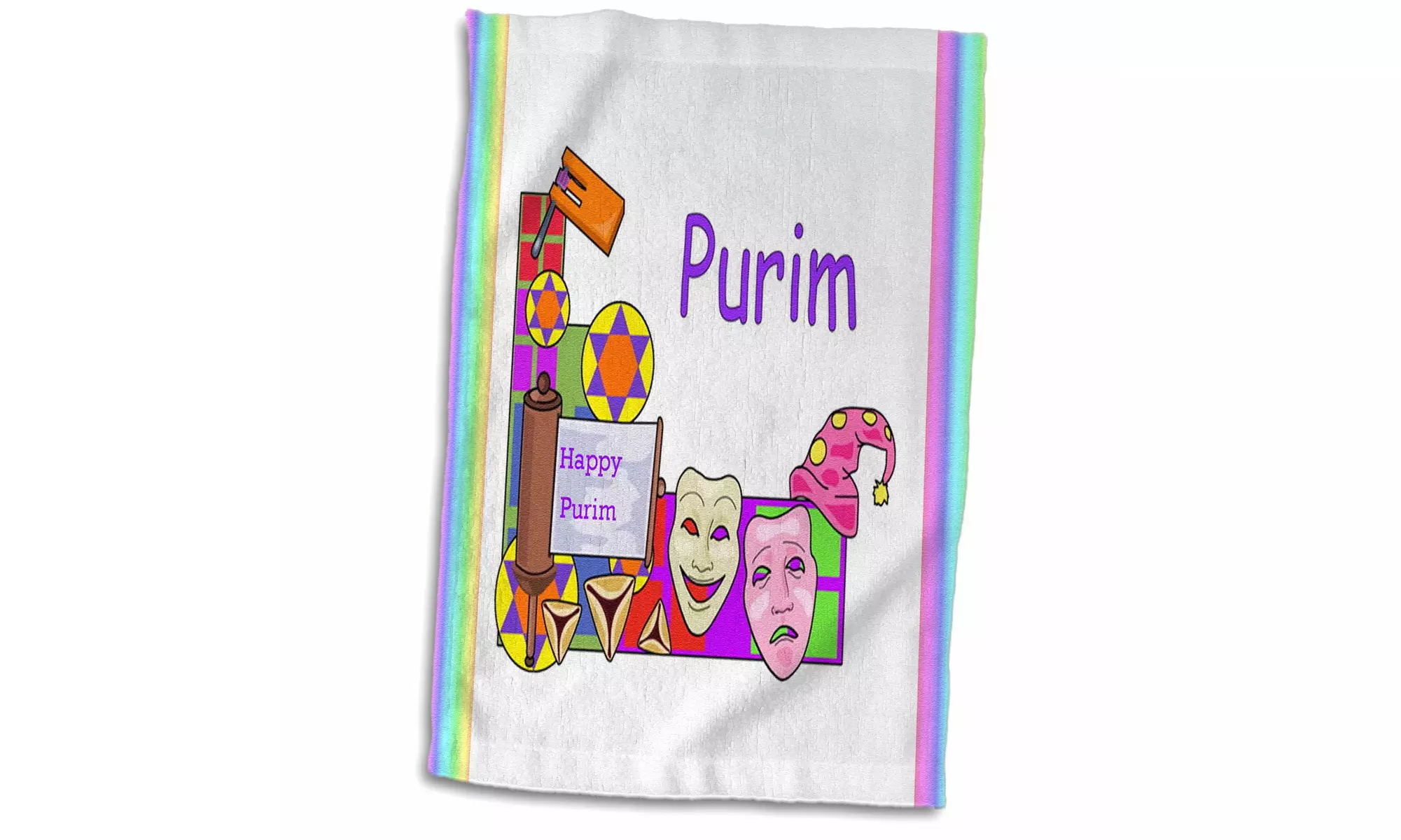 Towel - Image of Purim Carto... | Groupon Goods