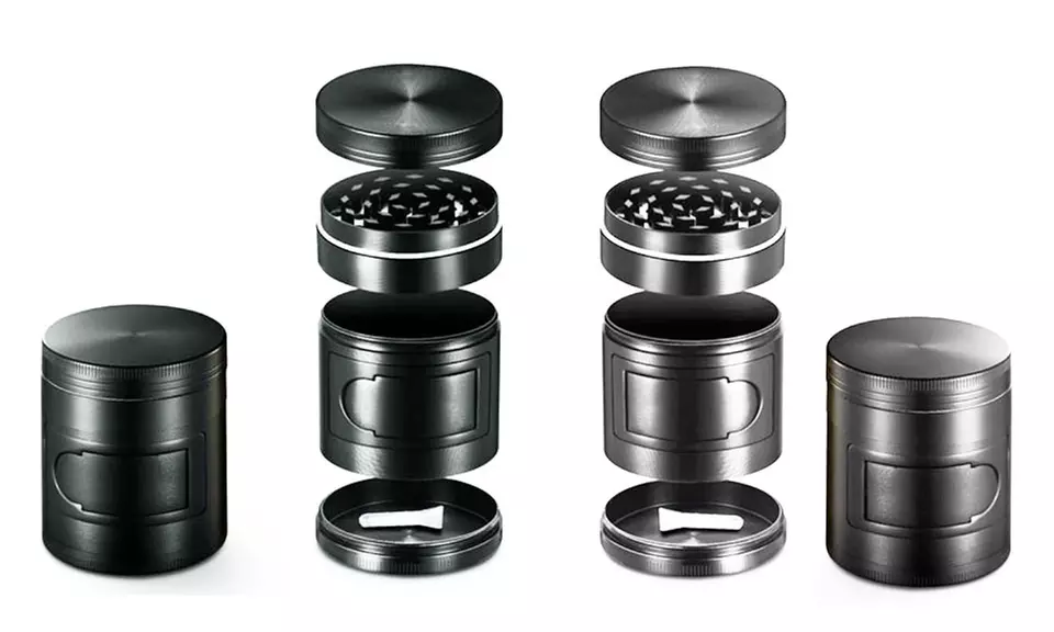 Titanium Tobacco Herb Grinder... | Groupon Goods