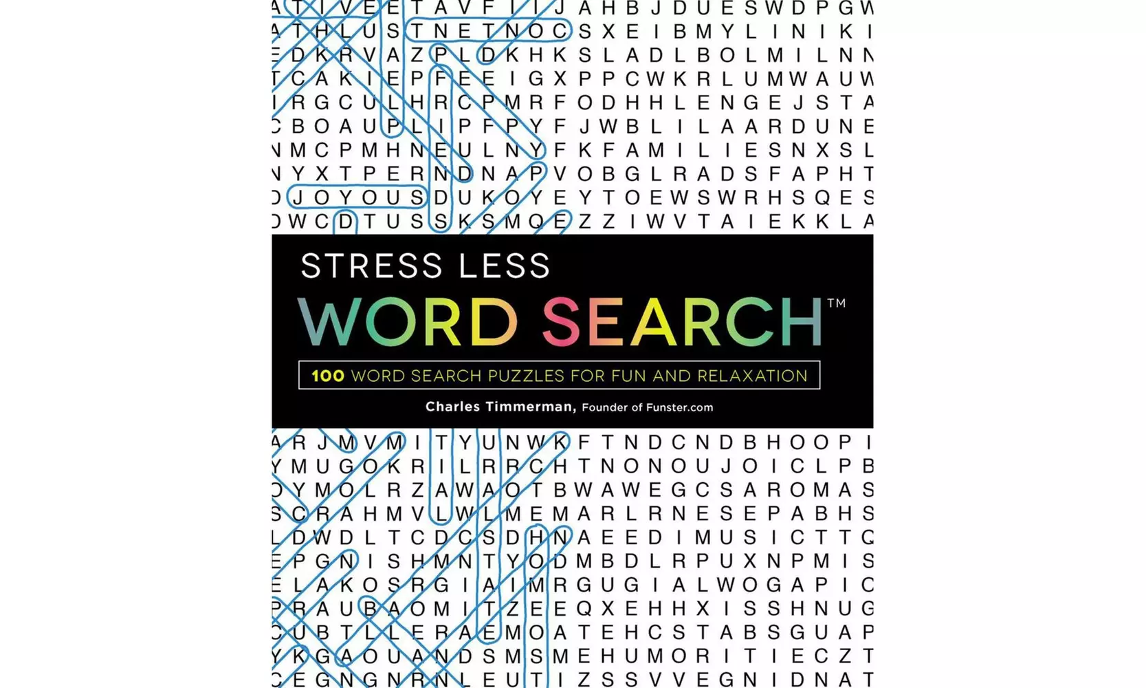 Stress Less Word Search: 100 ... | Groupon Goods