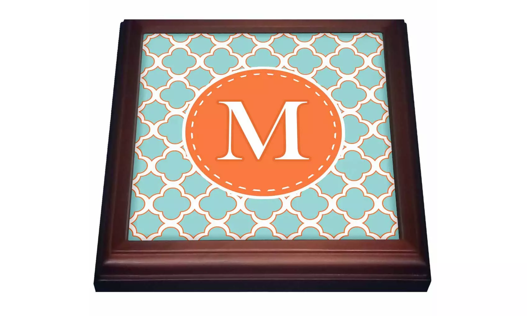 Trivet with TileLetter M Mon... | Groupon Goods