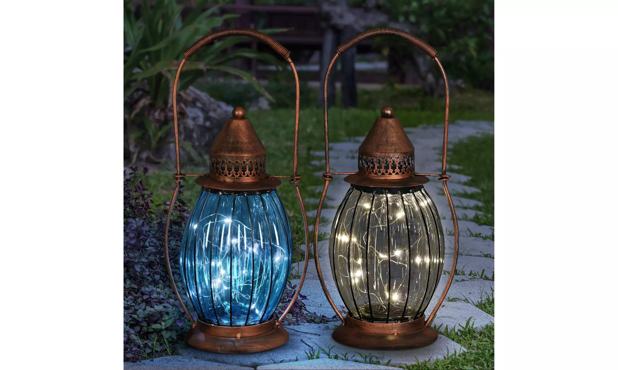 Exhart Solar Antique Metal & ... | Groupon Goods
