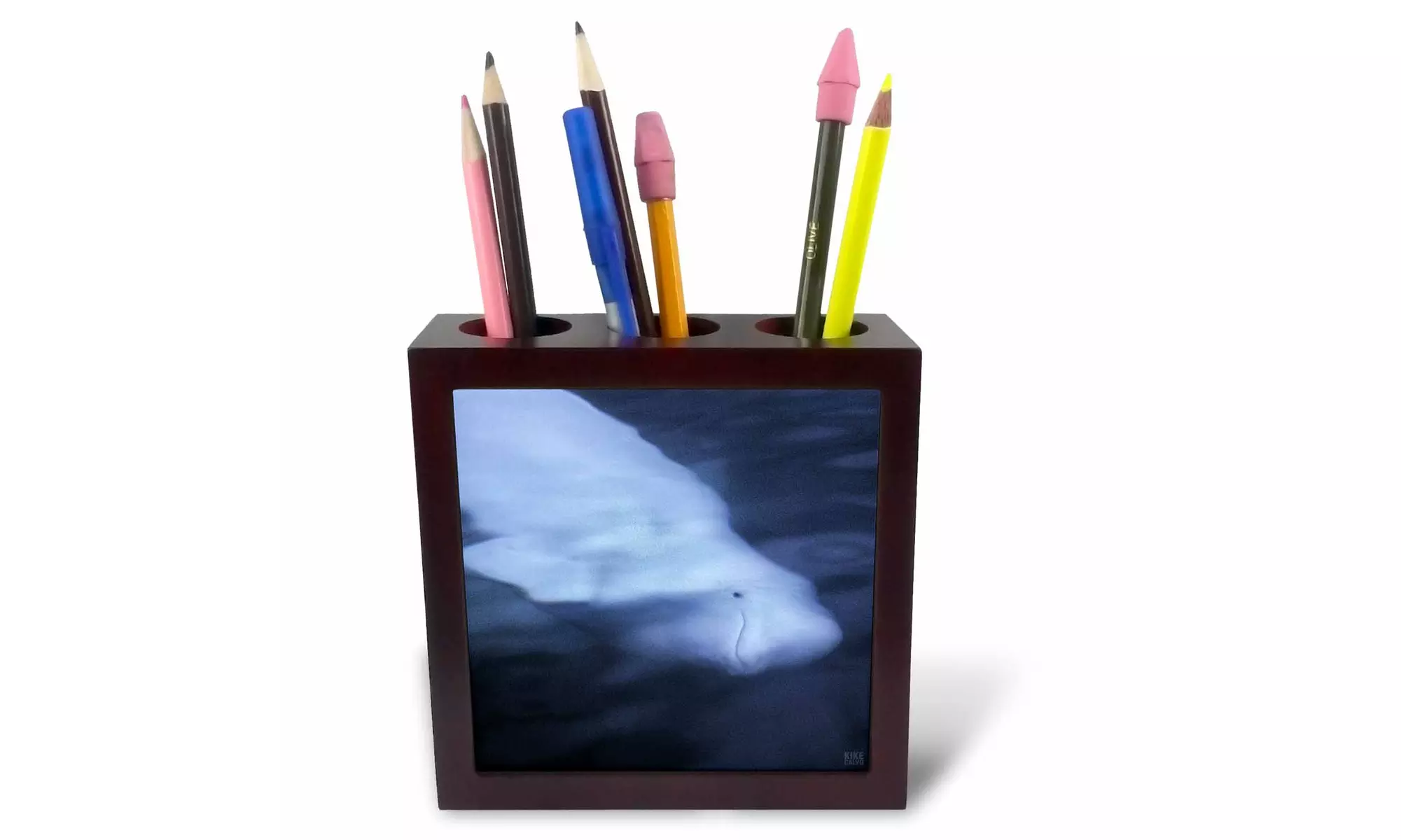 Tile Pen Holder - Wild Belug... | Groupon Goods