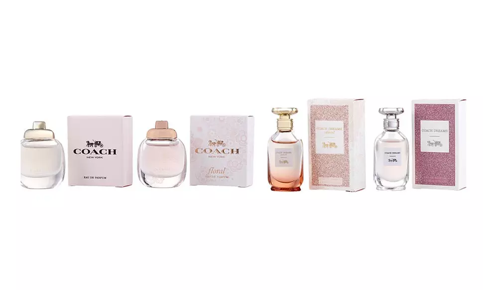 Four-Piece Coach Mini set EDP... | Groupon Goods