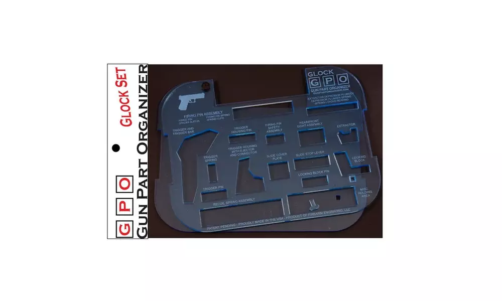 Glock Gun Part Organizer Blue | Groupon Goods