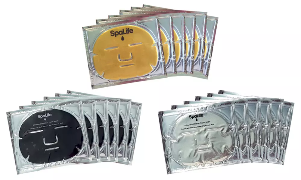 Spa Life Face Masks (6-Pack) | Groupon Goods