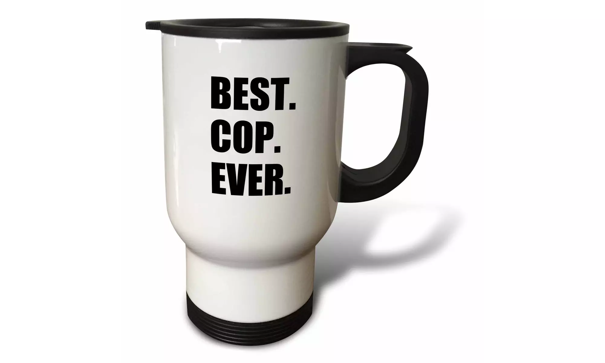 Travel Mug Best Cop Ever - f... | Groupon Goods