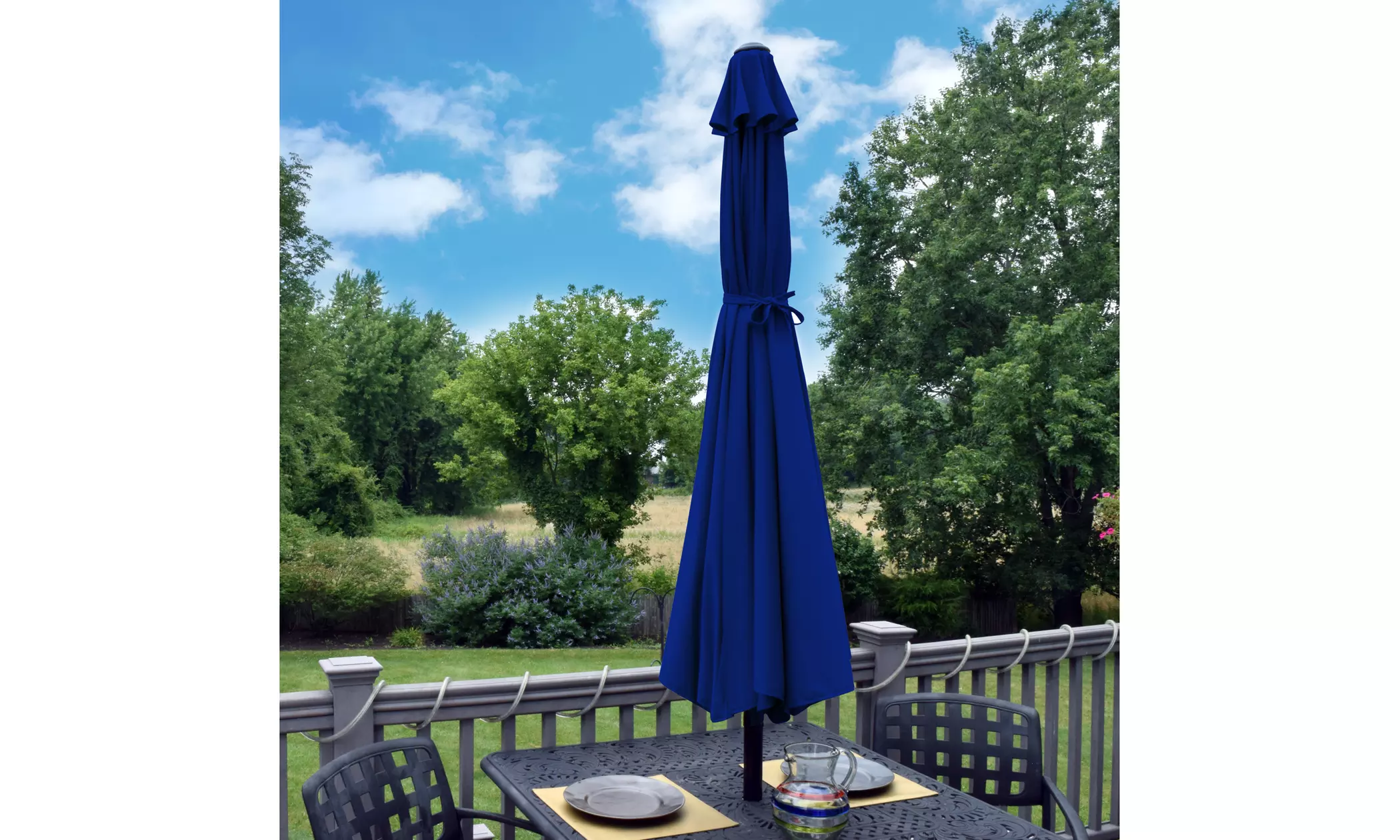 Budge 9ft Aluminum Patio Umbr... | Groupon Goods