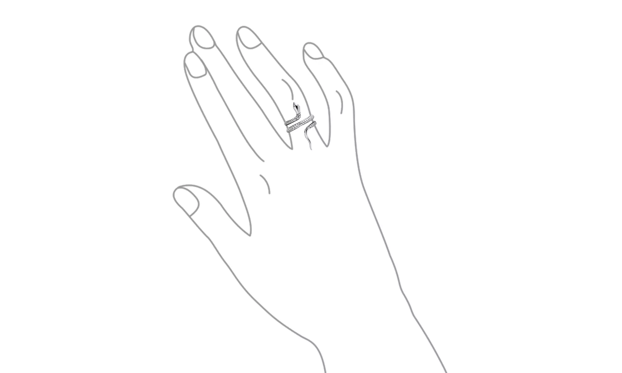 Egyptian Reptile Stack Wrap C... | Groupon Goods