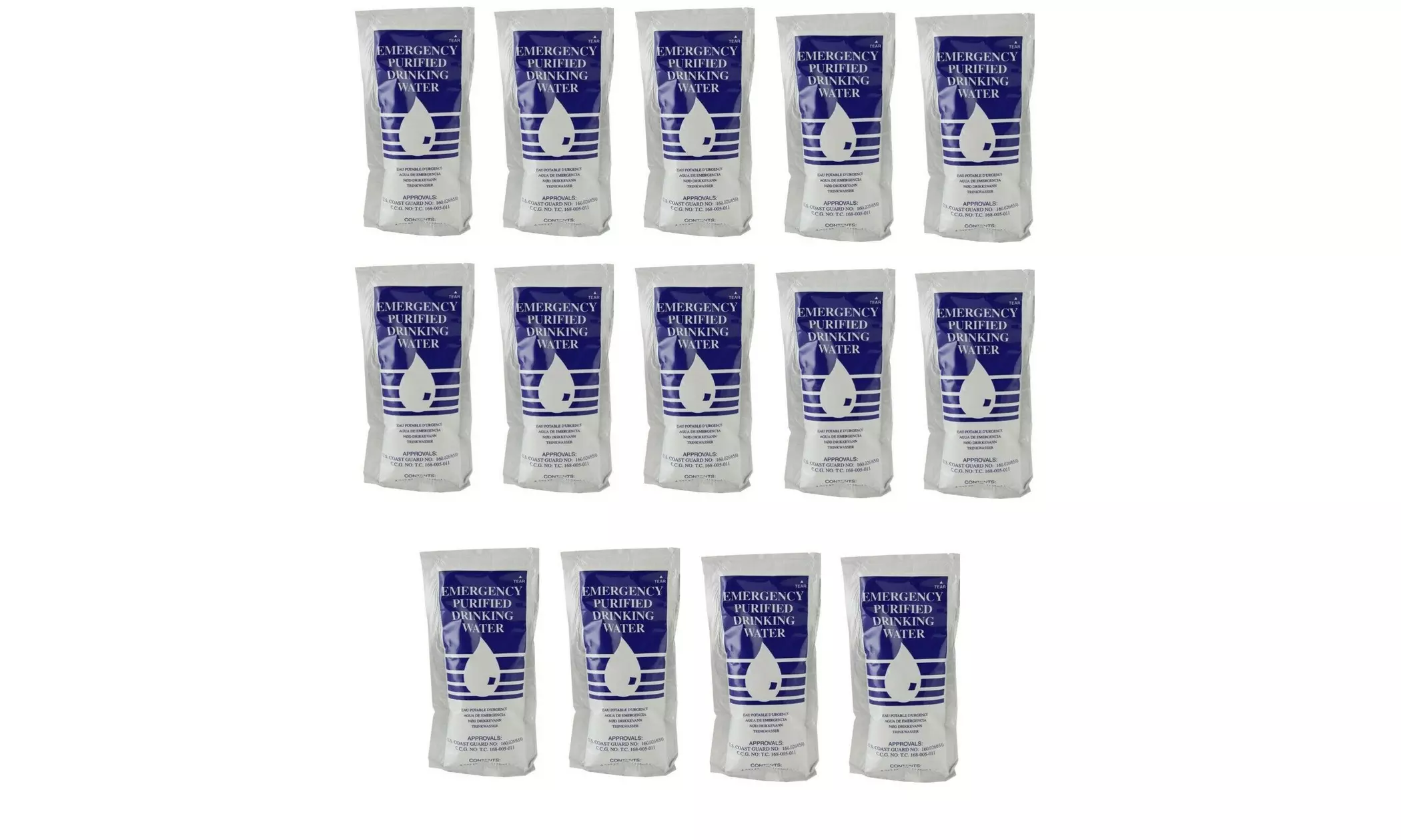 (14)Water Packets Emergency S... | Groupon Goods