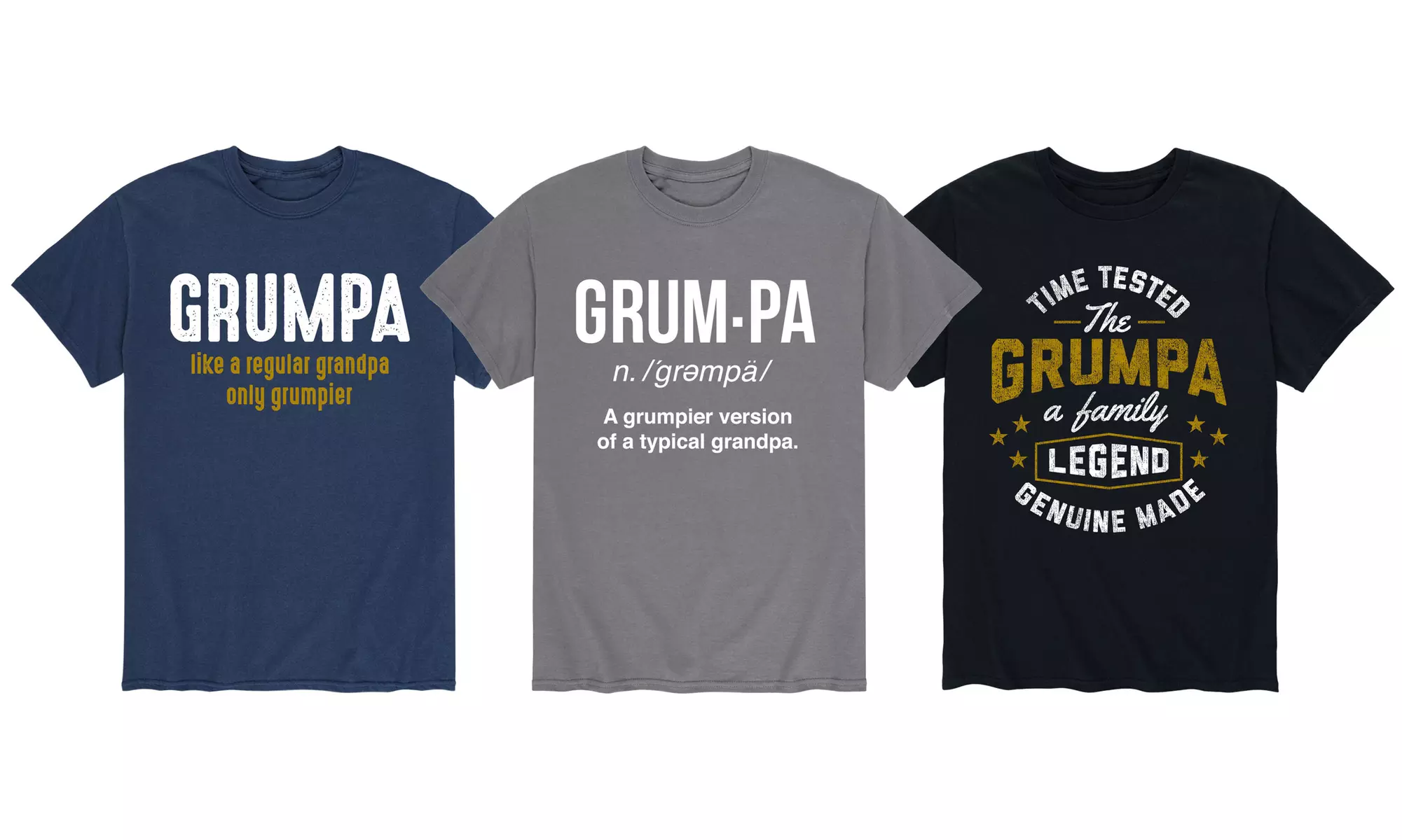 Funny Grumpa Grandpa T Shirt | Groupon Goods