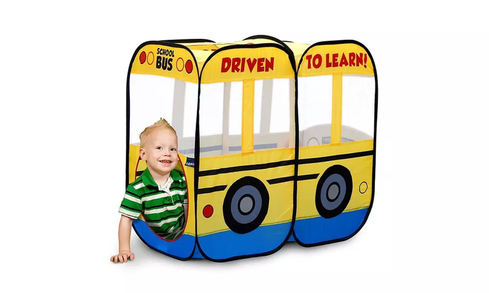 My First School Bus Play Tent | Groupon Goods