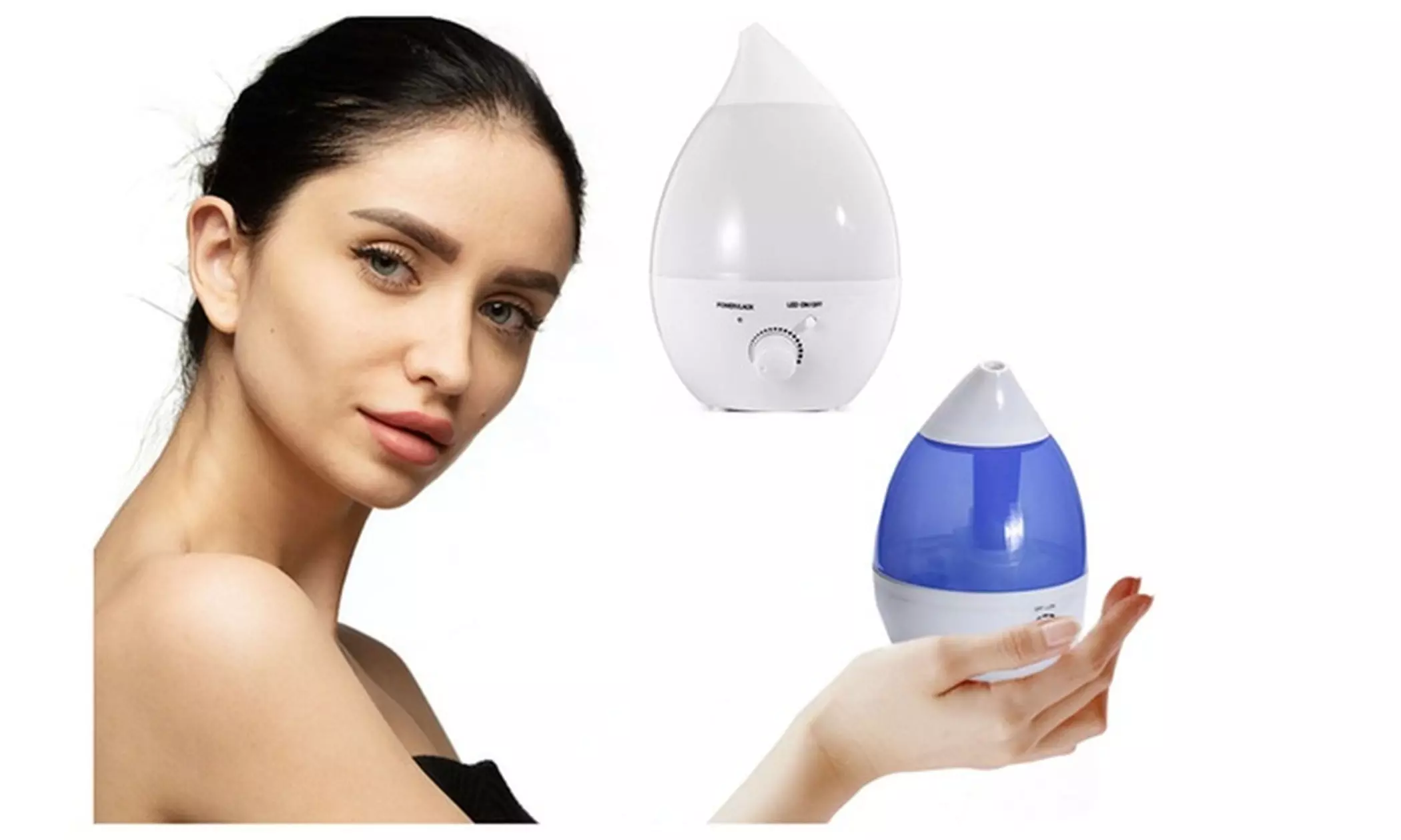 1.3L Ultrasonic Humidifier Ar... | Groupon Goods