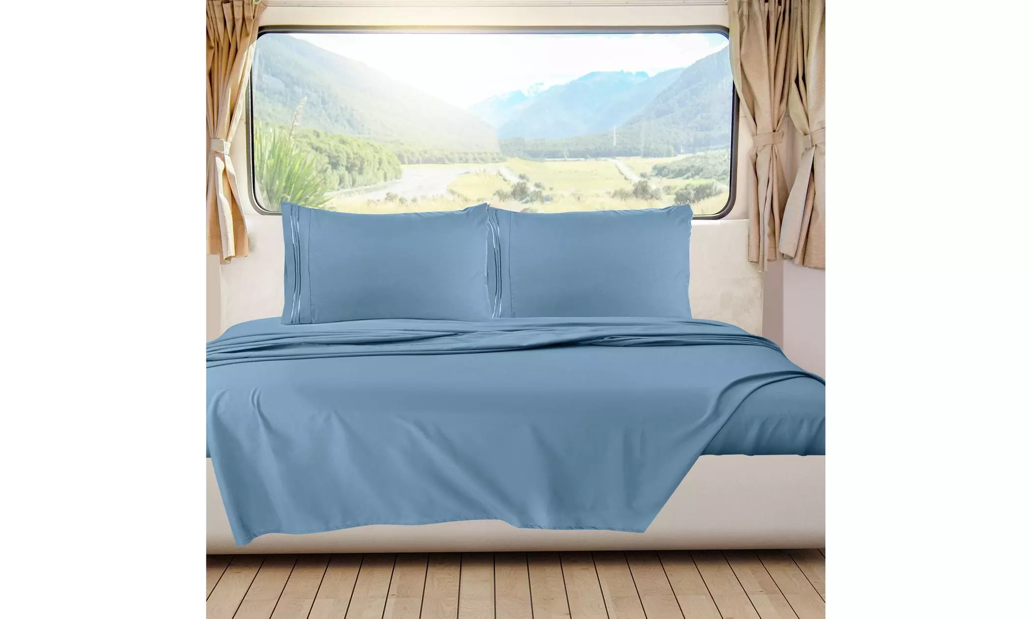 Nestl Blue Heaven RV Queen Sh... | Groupon Goods