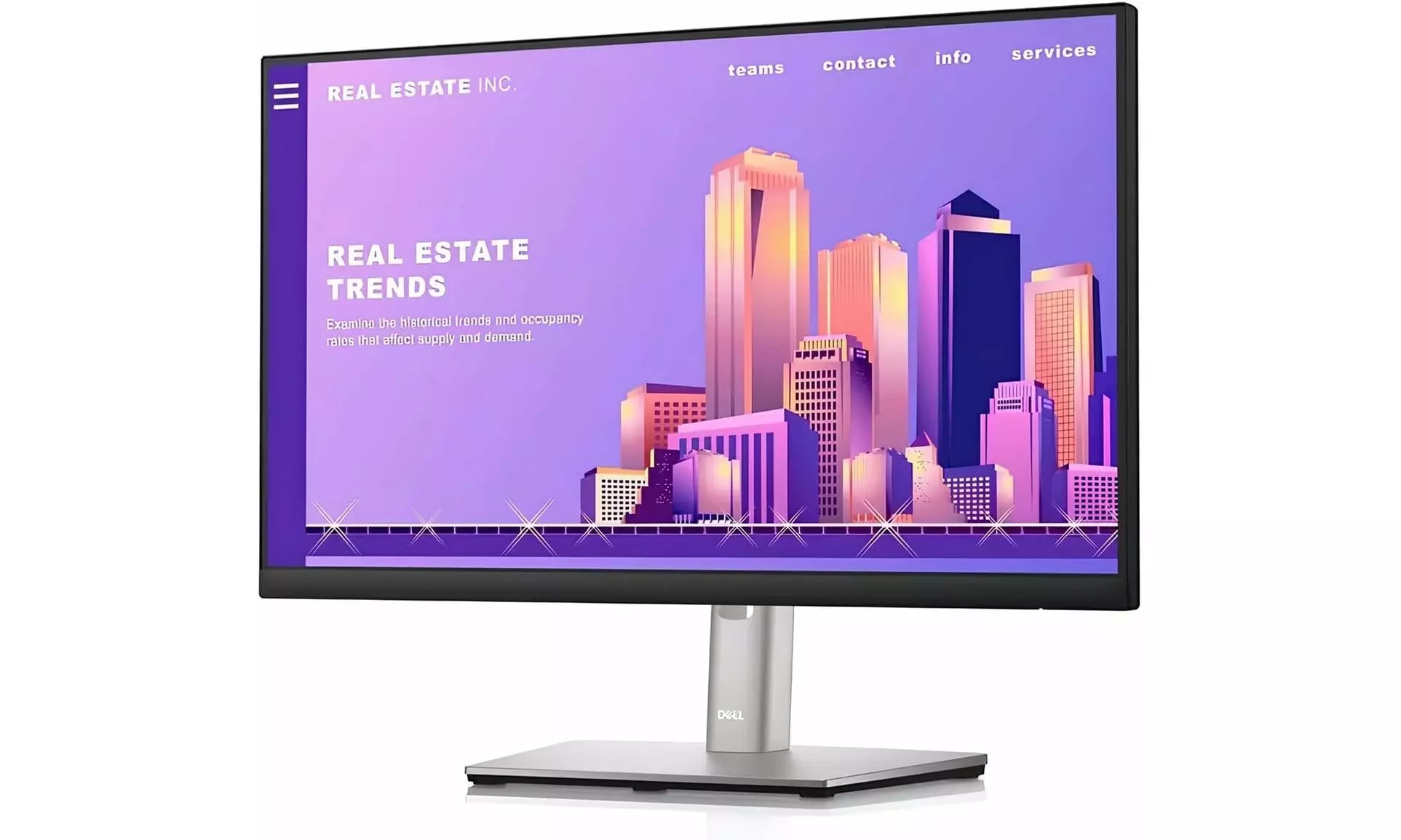 Dell P2222H 21.5" Full HD LCD... | Groupon Goods