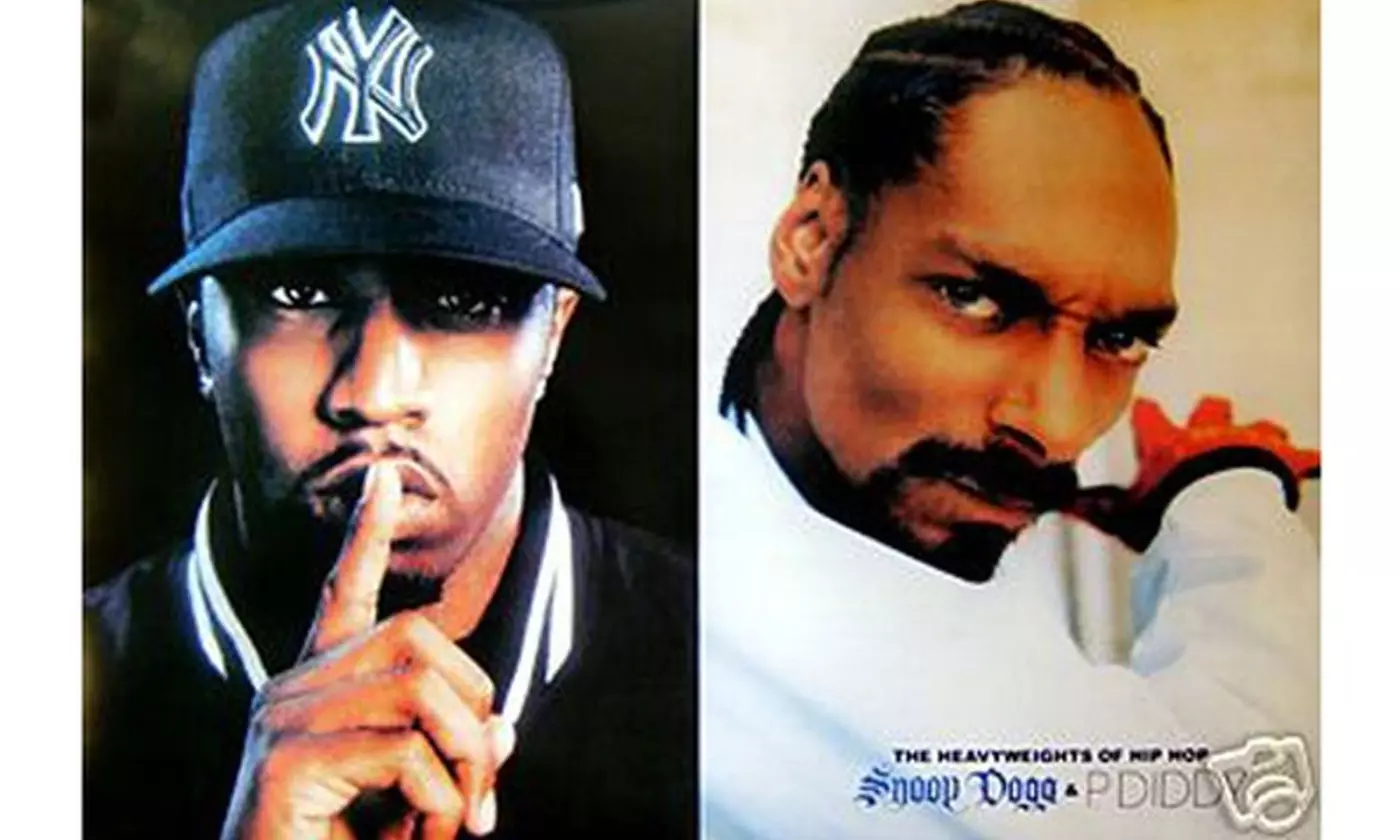 Hip Hop Snoop Dogg Diddy Poster | Groupon Goods