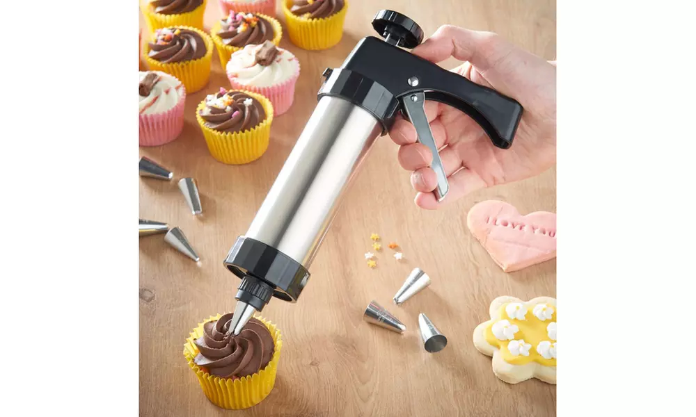 Cookie Press and Icing Set | Groupon Goods
