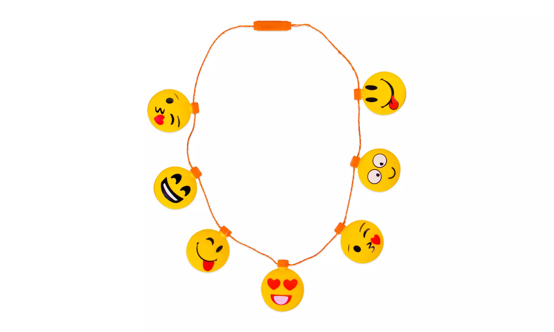 LED Light Up Emoji-Icon Neckl... | Groupon Goods