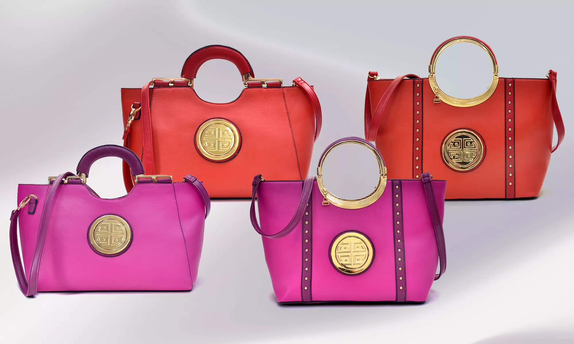 MK Belted Collection Medallio... | Groupon Goods