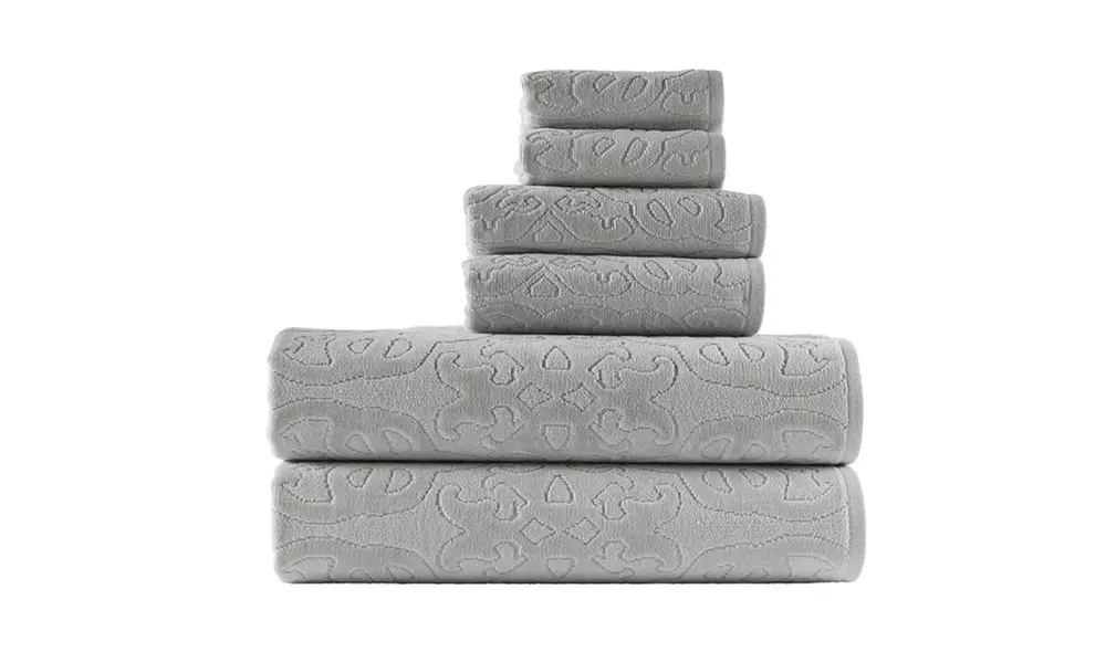 Loftex Bath Towel Set (6-Piece) | Groupon Goods