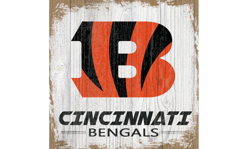 Fan Creations NFL Team Logo Block | Groupon