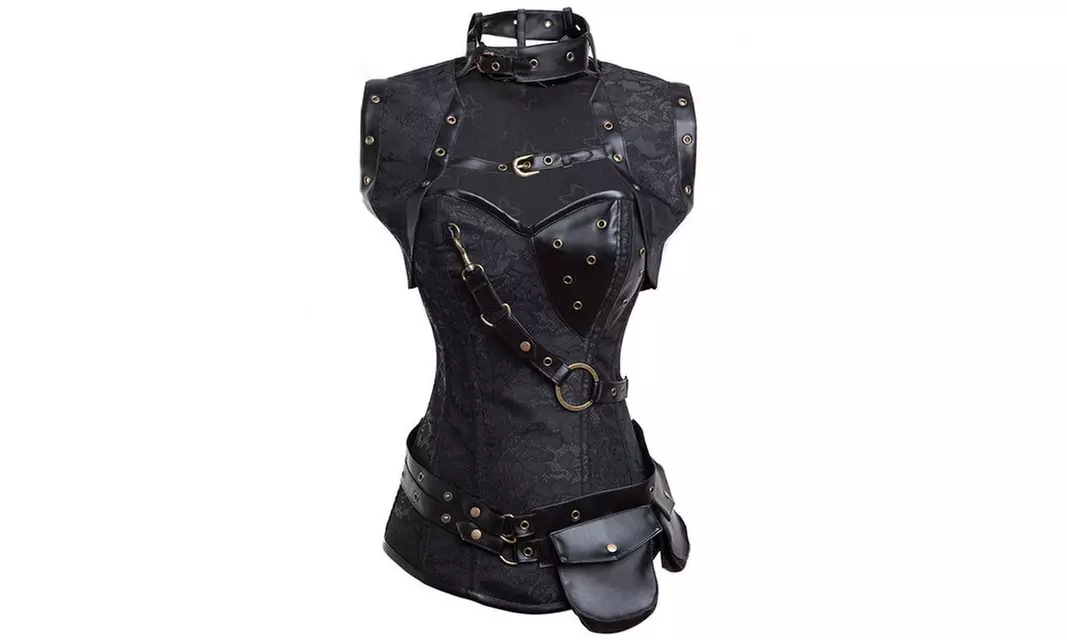 Armor Bustier With Shoulder B... | Groupon Goods