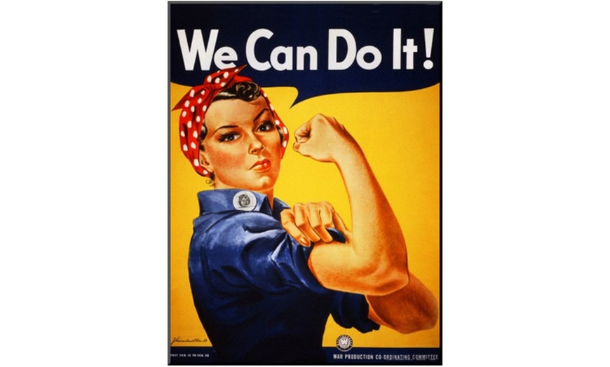 We Can Do It! (Rosie the Riveter) by J. Howard Miller | Groupon