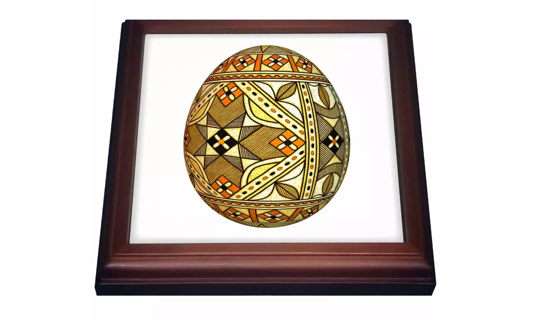 Trivet with Tile Dyed Pysank... | Groupon Goods