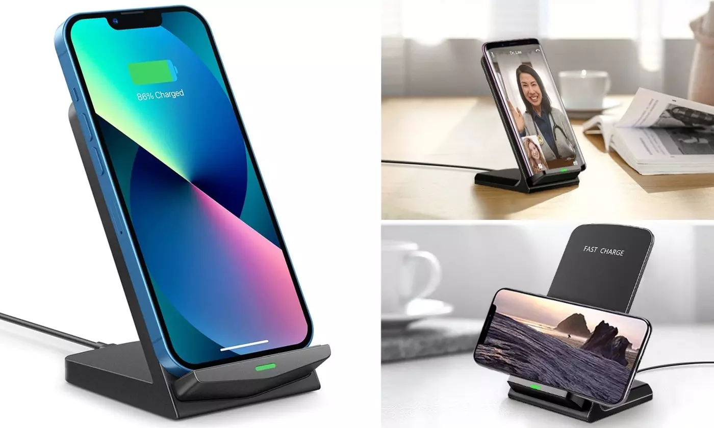 10W Wireless Charger Fast Cha... | Groupon Goods