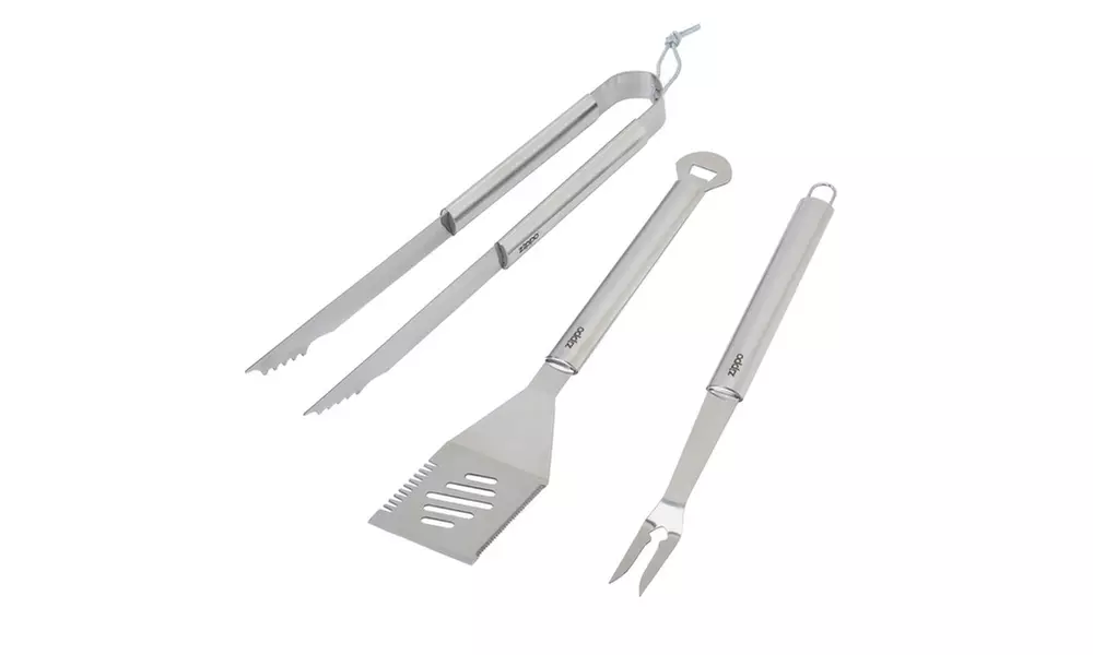 Zippo 3 Piece Grill Tool Set | Groupon Goods