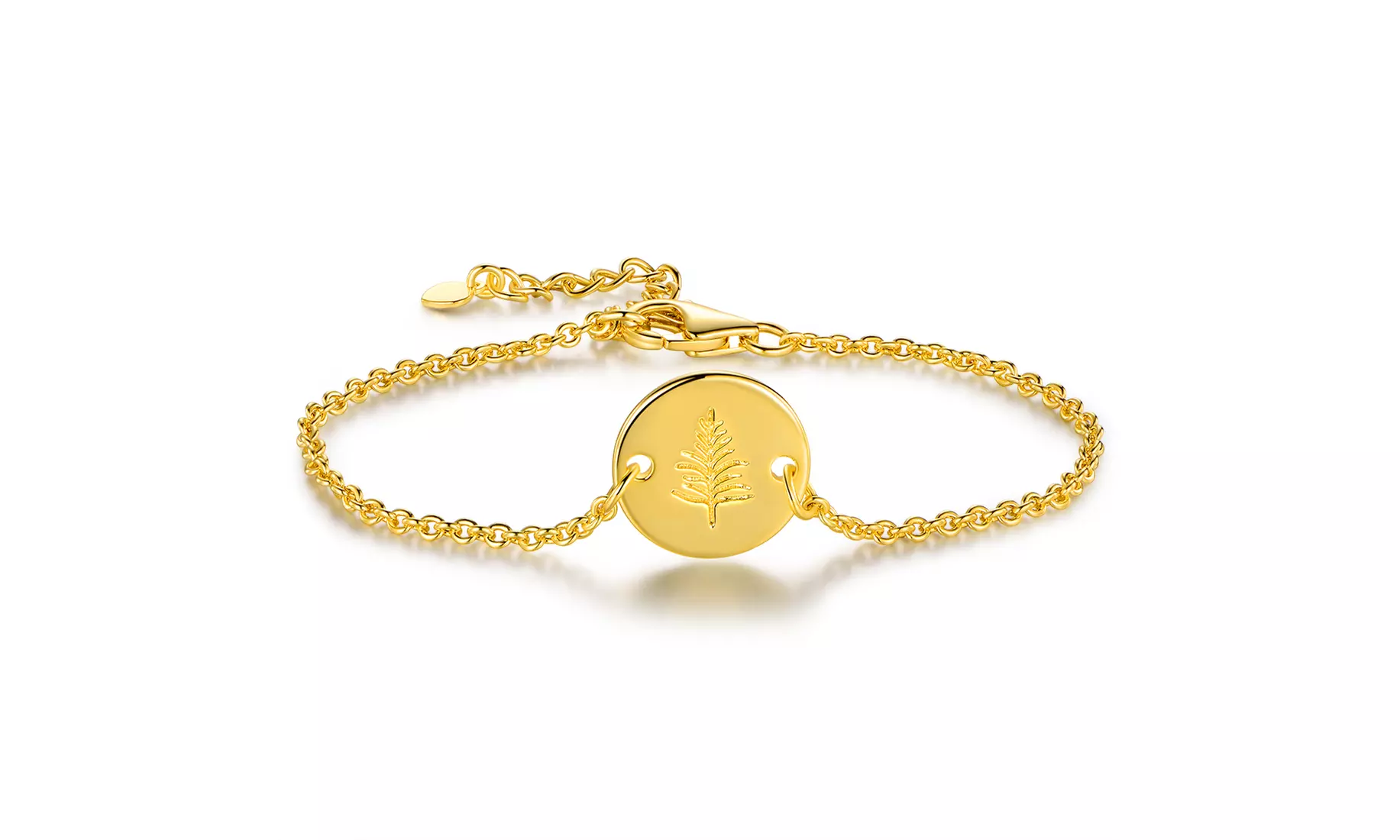 18k Gold Plated Evergreen Tre... | Groupon Goods