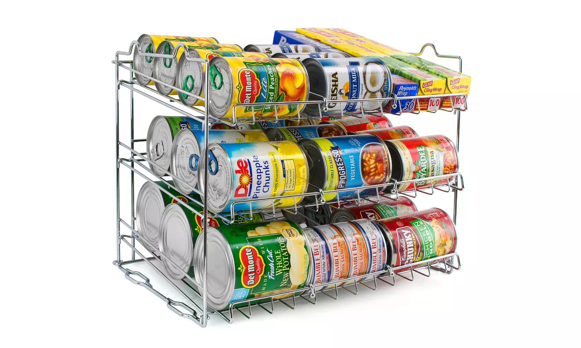 Sorbus Can Organizer Rack, 3-... | Groupon Goods