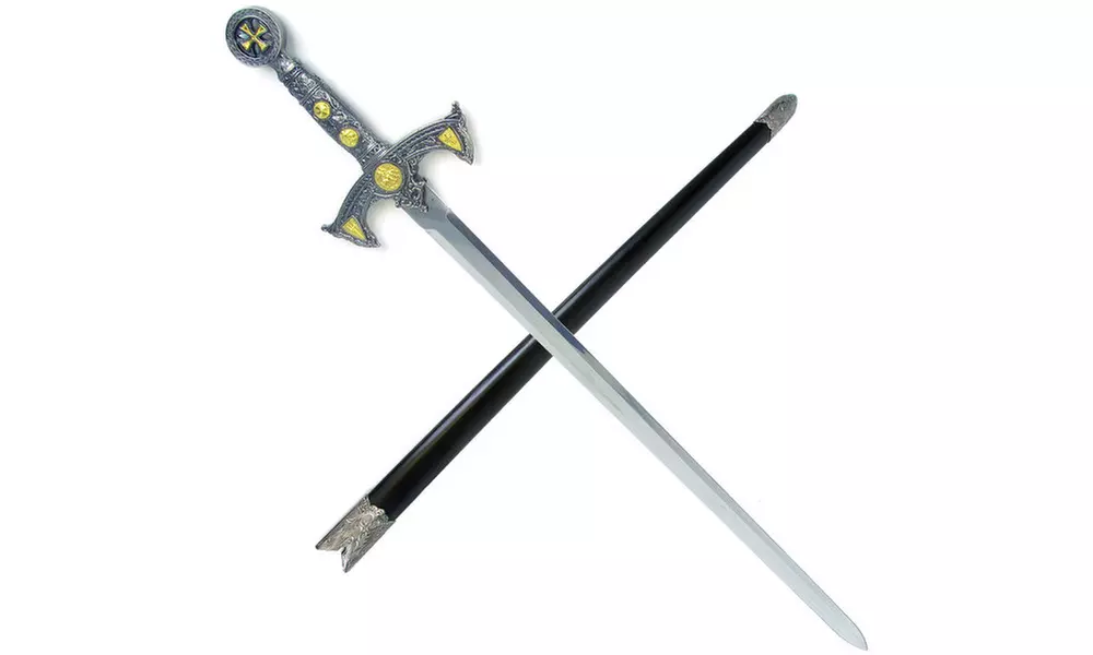 39 Inch Knight Templar Sword ... | Groupon Goods