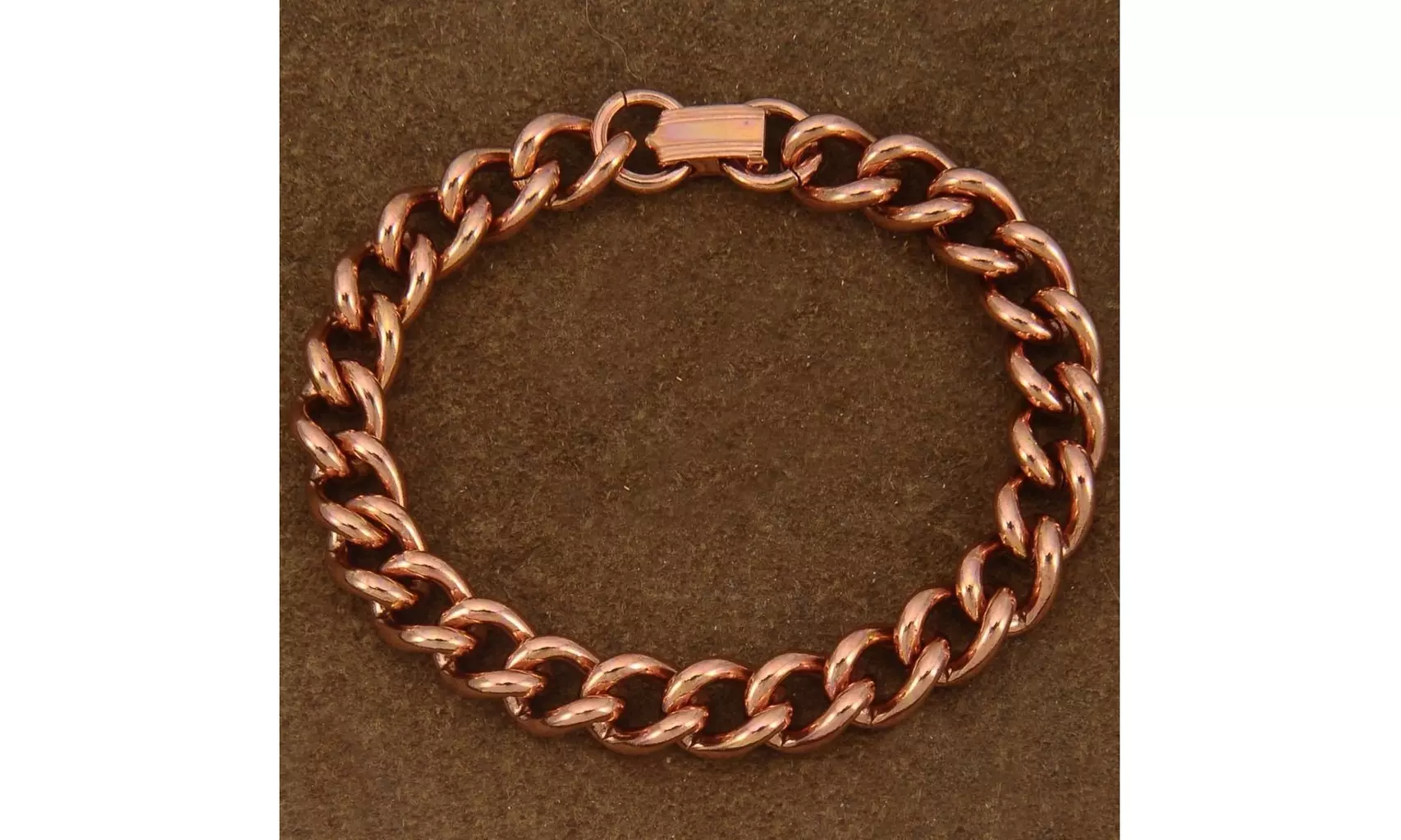 Pure Copper Chain Link Bracel... | Groupon Goods