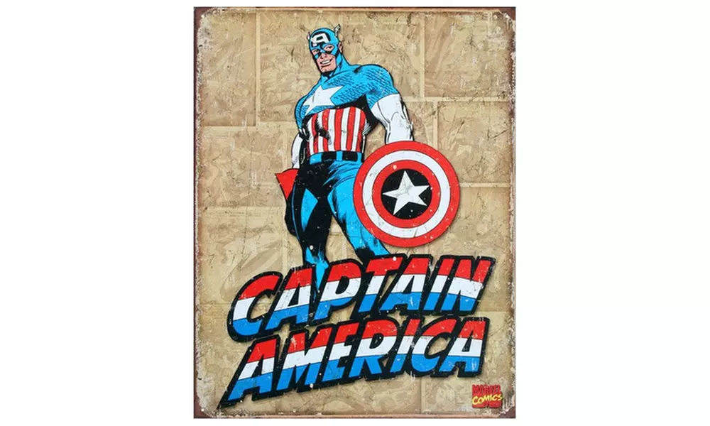 Captain America Panels | Groupon Goods
