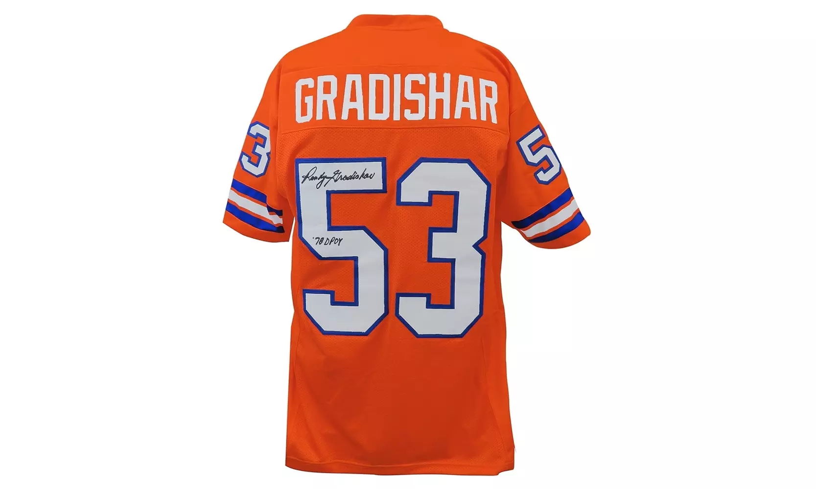 Randy Gradishar Signed Orange... | Groupon Goods